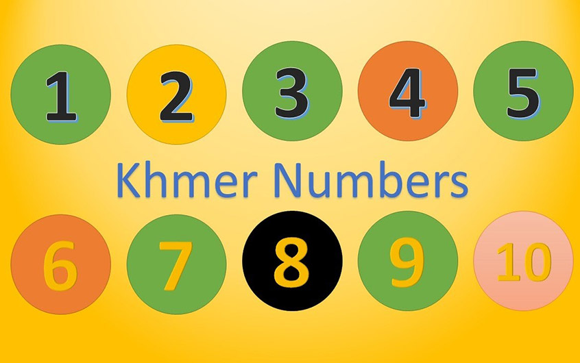 Counting in Cambodian - S Vietnam Travel